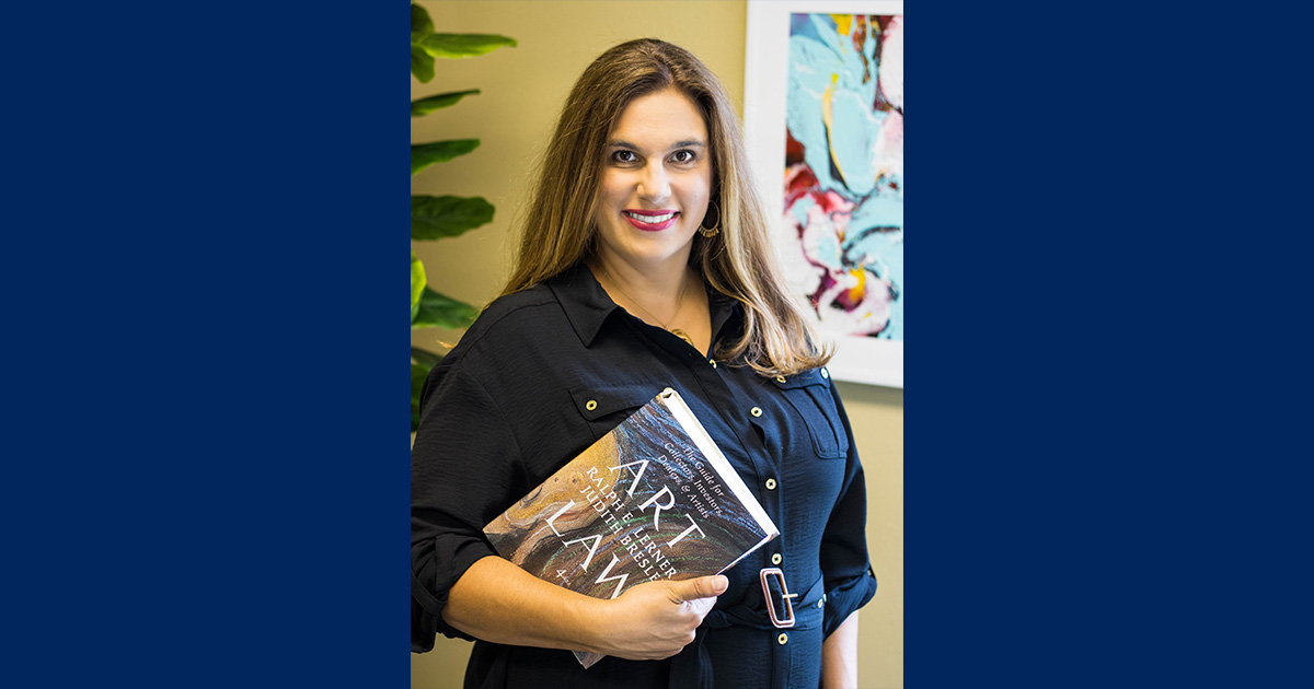 Elizabeth Devolder: Connecting Love of Art and Law